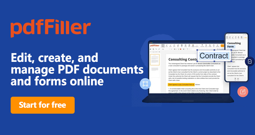 pdfFiller | On-line PDF form Filler, Editor, Type on PDF, Fill, Print ...